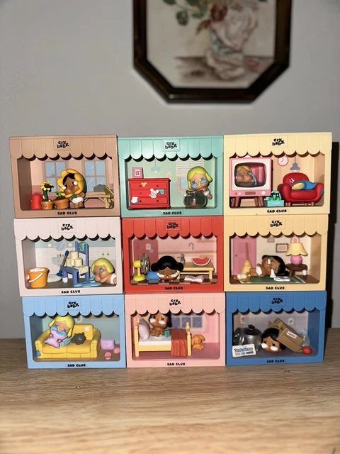 POPMART: CRY BABY Sad Club Series Scene Sets (unboxed) $250.00 ...