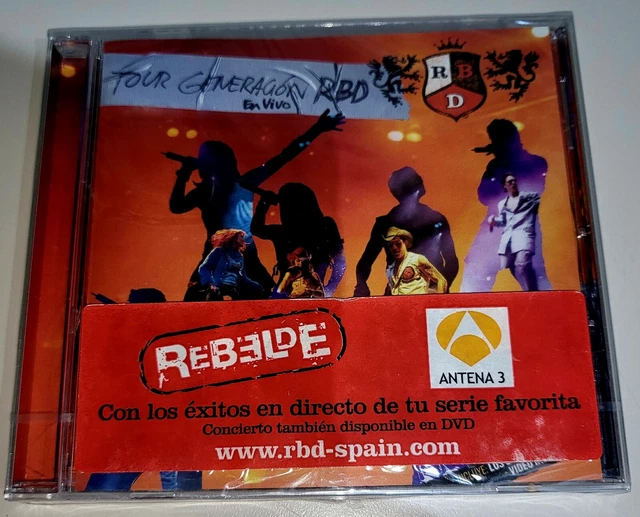 REBELDE CD TOUR Generacion Rbd Ed. España Rare New! Anahi Dulce Maria ...