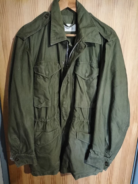 M-1951 KOREAN WAR U.S Army Field Jacket M51 OG 107 Pre M65-Small ...