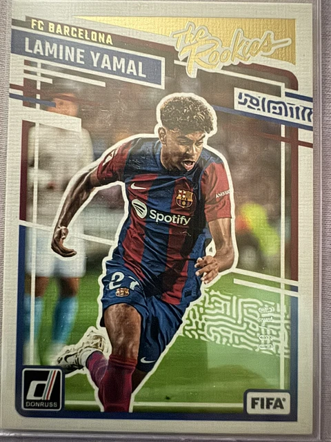 9/10 LAME YAMAL RC 2023-24 Panini Donruss Soccer FIFA The Rookies TOILE ...