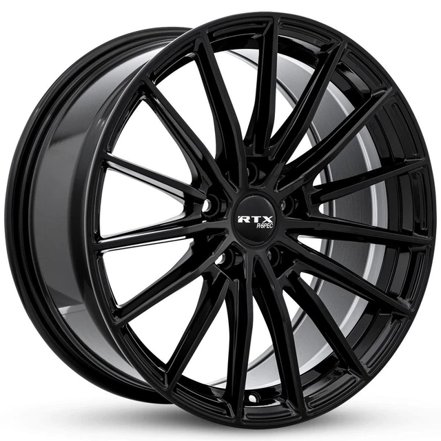 20 INCH BLACK Alloy Wheel Rim for Toyota Sienna, RTX 82878 20x8.5 5x114 ...