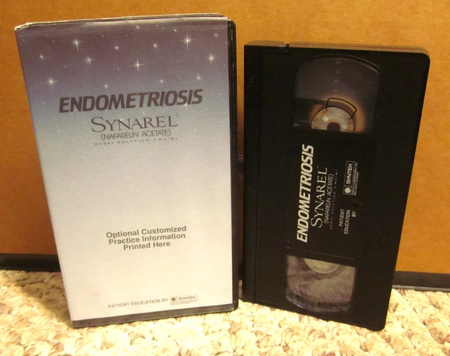 ENDOMETRIOSIS DOCUMENTARY VHS treatment Synarel video hormones medicine ...