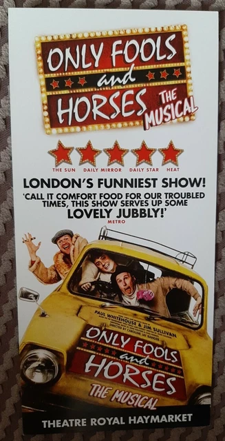 ONLY FOOLS AND Horses The Musical - Theatre Royal Haymarket London ...