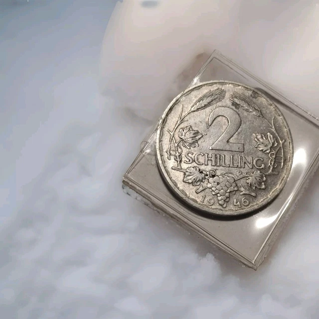 ÖSTERREICH 2. REPUBLIK / 2 Schilling von 1946 in Stempelglanz EUR 12,99 ...