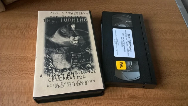 THE TURNING WITH Gypsy Caravan and Friends VHS Video PAL Paulette rees ...