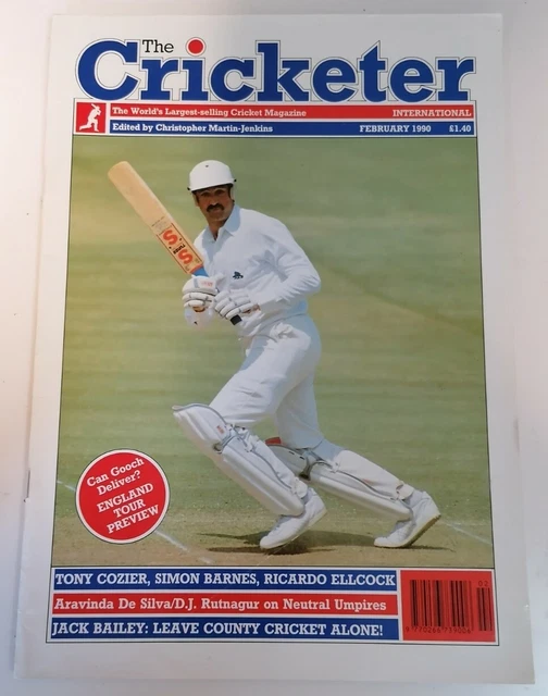 MAGAZINE - VINTAGE Sports The Cricketer International Cricket Magazine ...