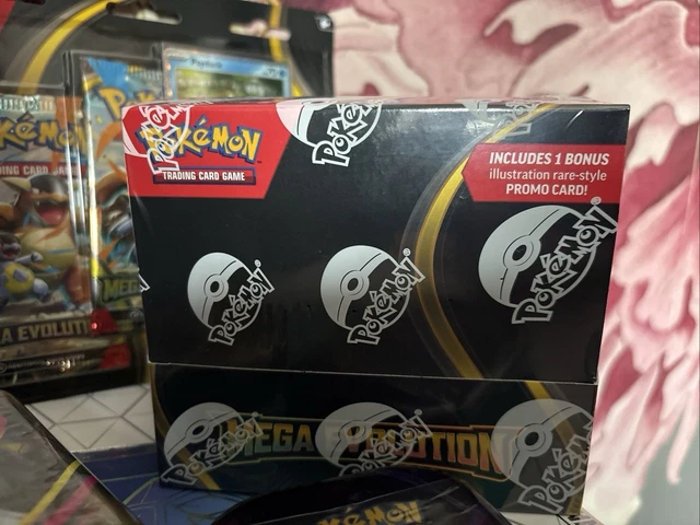 POKEMON MEGA EVOLUTIONS Enhanced Booster Box 36 Packs with 1 Promo ...