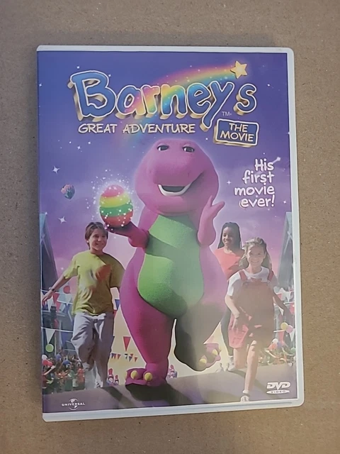 BARNEY'S GREAT ADVENTURE: The Movie His First Movie Ever 1989 (DVD ...
