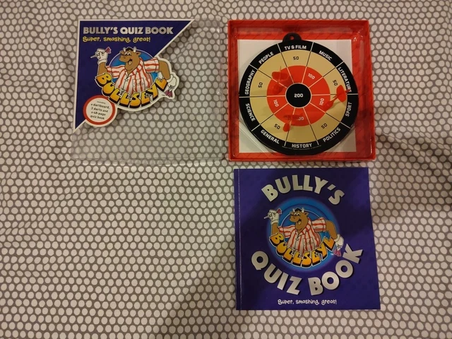 BULLYS QUIZ BOOK Bullseye Dartboard Game Used £2.95 - PicClick UK