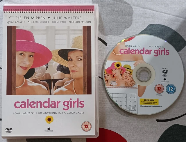 CALENDAR GIRLS DVD - Helen Mirren Julie Walters Linda Bassett Annette ...