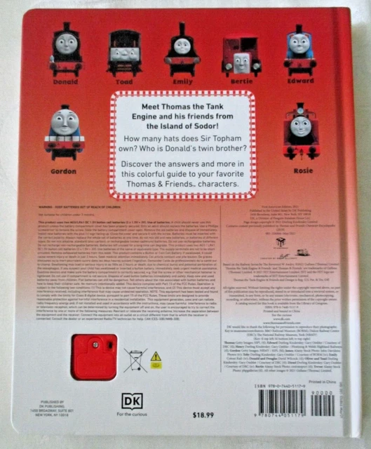 NEW THOMAS AND Friends: Meet the Engines with Sounds Button Board Book ...
