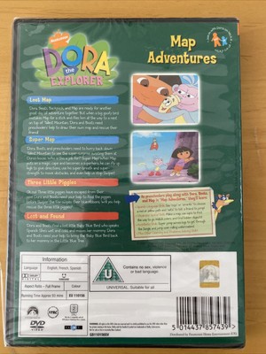 DORA THE EXPLORER - Map Adventures - DVD - New £12.95 - PicClick UK
