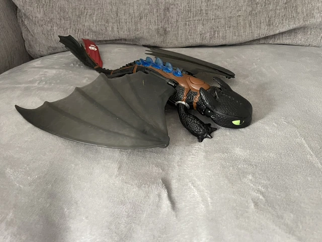 HOW TO TRAIN your dragon toothless light up 15” figure 2016 £25.00 ...