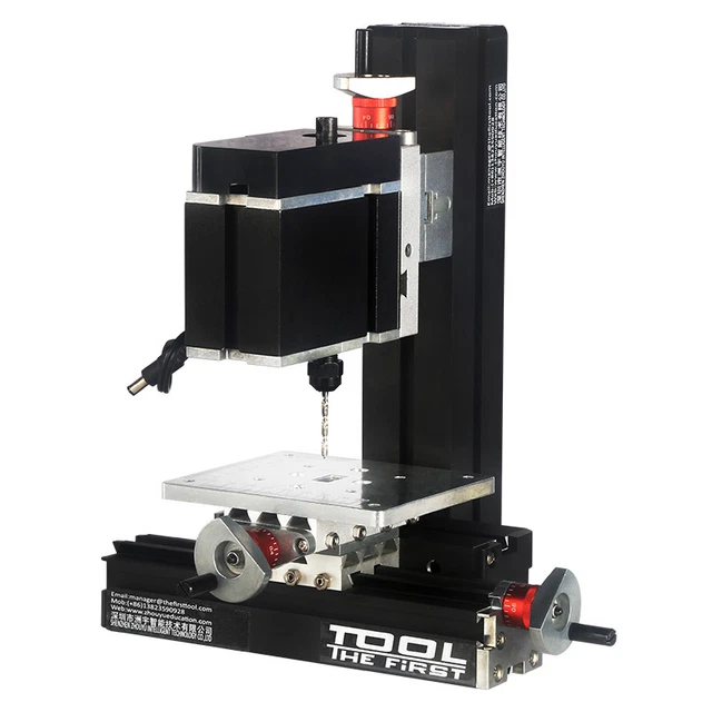 HIGH POWER MINI Wood Metal Lathe DIY Micro Drilling Machine Driller ...