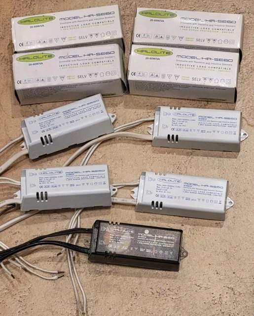 HALOLITE HA-SE60 12V 20-60W Dimmable transformer £11.32 - PicClick UK