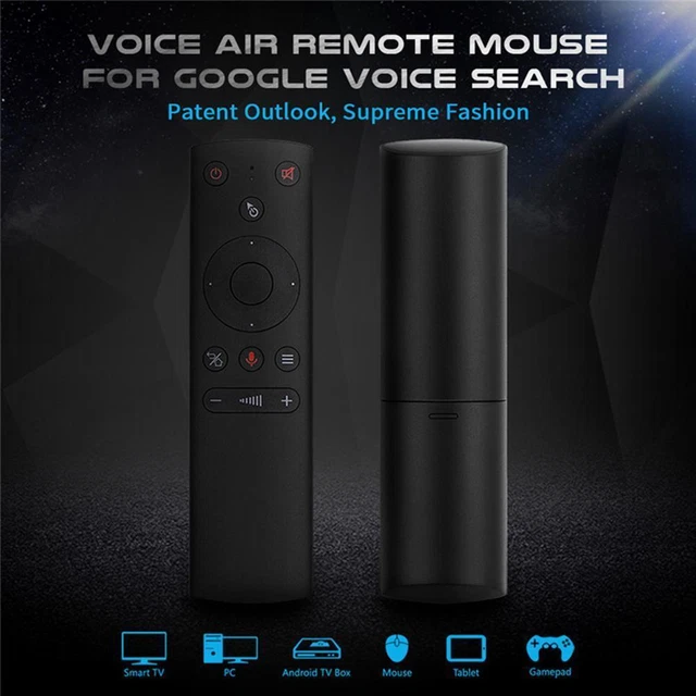 AIR MOUSE VOICE Remote Control 2.4GHz Wireless IR Learning for Android ...
