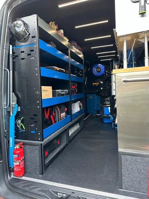 MERCEDES SPRINTER VW Crafter Extra Heavy-Duty Van Racking System ...