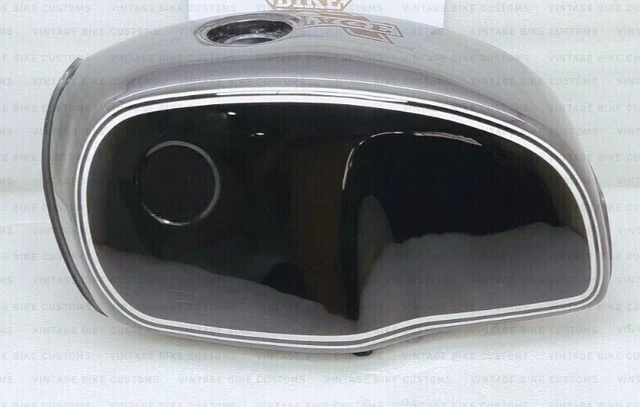 BMW R100S R100CS R100RS R100RT Petrol Fuel Gas Tank Steel Black Painted ...
