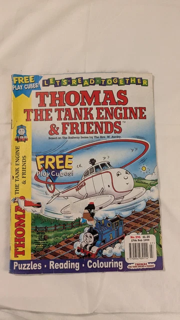 THOMAS THE TANK engine and friends lets read together no 296 17th Feb ...