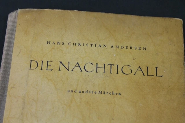 STORYBOOK THE NIGHTINGALE fairy tales Hans Christian Andersen book £7. ...