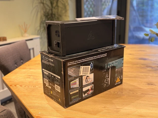 BEHRINGER XR18 X Air Tablet-Controlled Rackmount Digital Mixer £295.20 ...
