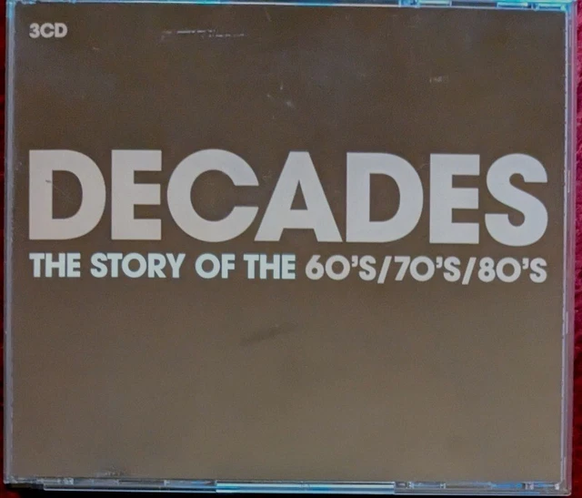 DECADES: THE STORY of the 60's/70's/80's - 3CD's EUR 5,81 - PicClick IT