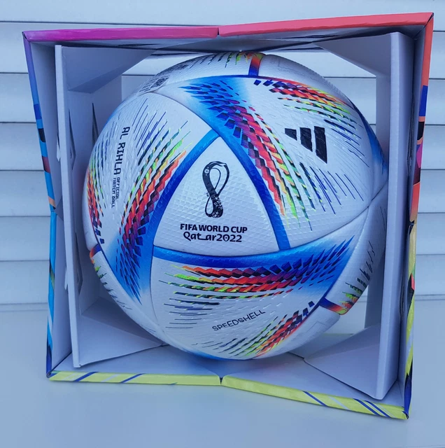 NEW ADIDAS MATCHBALL al rihla wm qatar 2022 football ball soccer ...