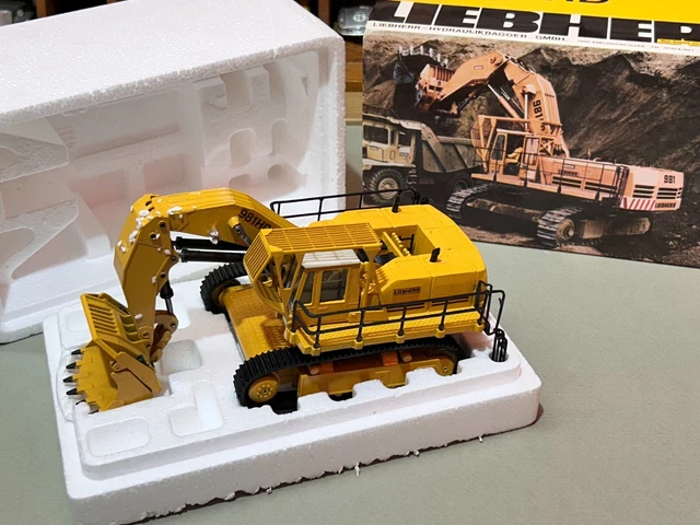 LIEBHERR R981 HD CEF SIJAM HYDRAULIC TRACK EXCAVATOR scala 1:50 MIB EUR ...