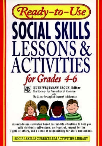 READY-TO-USE SOCIAL SKILLS Lessons & Activities for Grades 4 - 6 NEUF ...