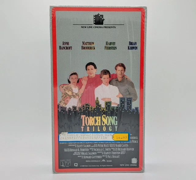 TORCH SONG TRILOGY VHS 1989 Harvey Firestein Ann Bancroft Matthew ...