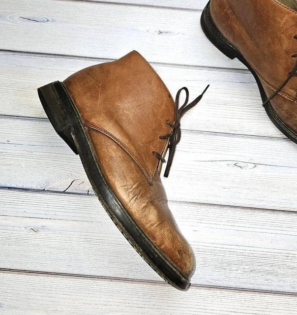 MEN BARBOUR BOOTS Beige Leather 40 £66.85 - PicClick UK