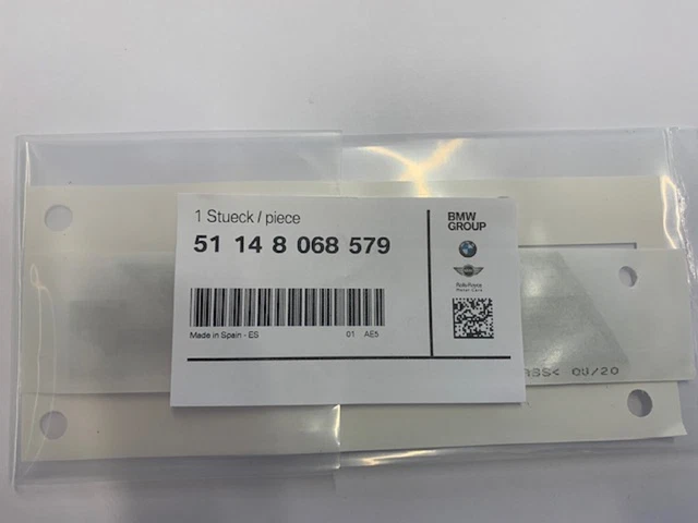 ORIGINAL BMW M4 Emblem Schriftzug Heckklappe SCHWARZ 51148068579 für ...