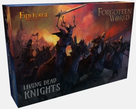 FIREFORGE GAMES FW202 28mm Forgotten World: Living Dead Knights Figure ...
