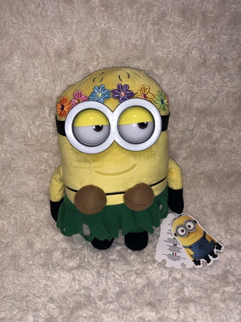 DESPICABLE ME 3 Gift Prize Minion Hawaii Hula Dancer Plush Soft Toy ...