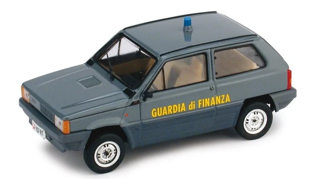 MODELLAUTO AUTO MASSSTAB 1:43 Brumm Fiat panda 45 1980 Wache Von ...