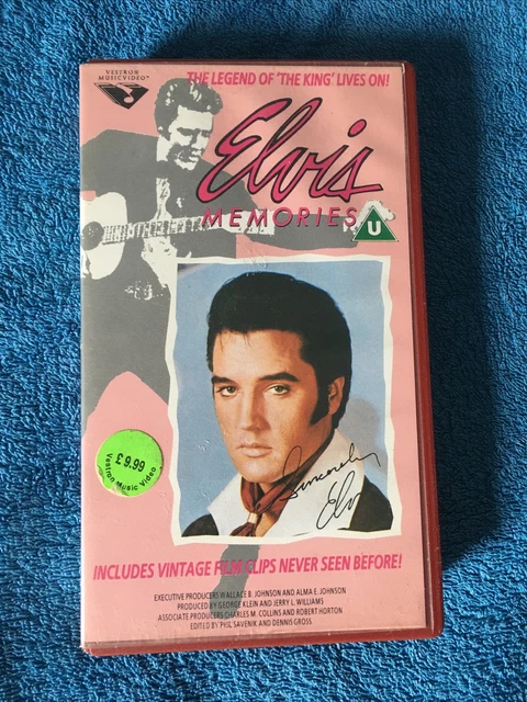 ELVIS PRESLEY- ELVIS Memories Vhs £6.20 - PicClick UK