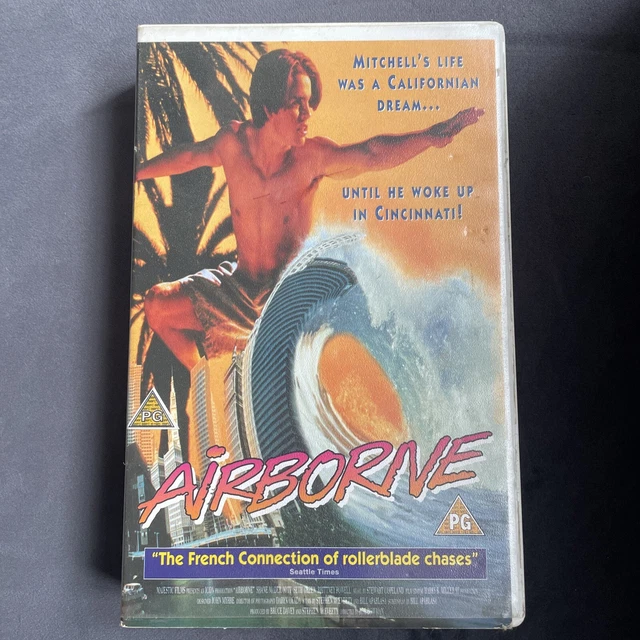 AIRBORNE VHS BIG Box Ex Rental Shane Mcdermott Rollerblade £59.99 ...