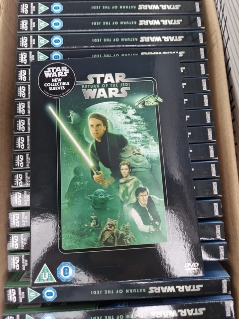 JOB LOT BUNDLE 22 × Star Wars Episode 6 VI Return Of The Jedi DVD New ...