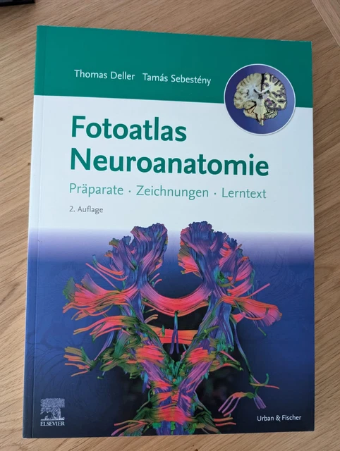 FOTOATLAS NEUROANATOMIE DELLER Elsevier Neuro Anatomie Atlas EUR 18,88 ...