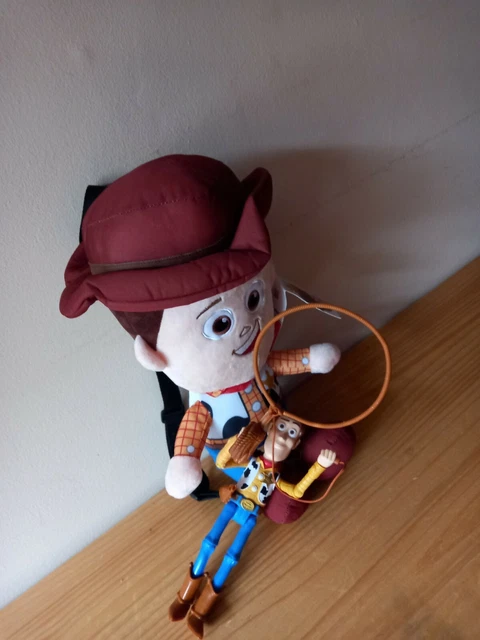 DISNEY CHARACTER ANDY Supper Plush Soft Toy / Woody Pull String for ...