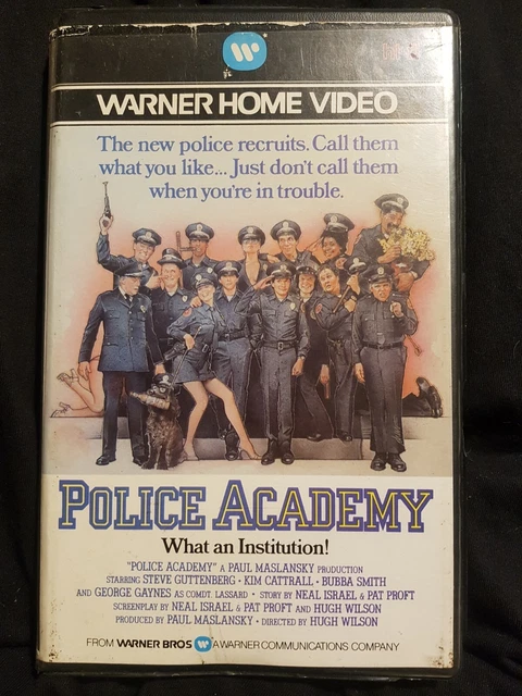 POLICE ACADEMY BIG Box Ex-Rental VHS Warner 1984 £12.00 - PicClick UK