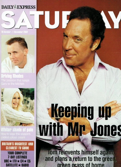 SATURDAY TOM JONES Matthew Macfadyen GERALDINE SOMERVILLE LEO SAYER ...