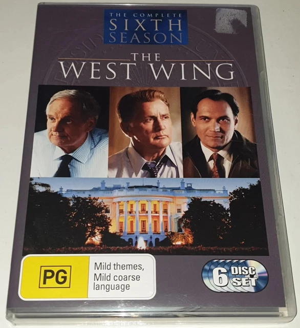THE WEST WING - The Complete Sixth Season / Series 6 (DVD, 2004) 6 Disc ...