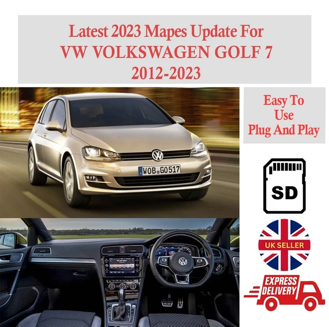 LATEST 2023 MAPS for VW Volkswagen Golf 7 2012-2023 - Service NAV ...