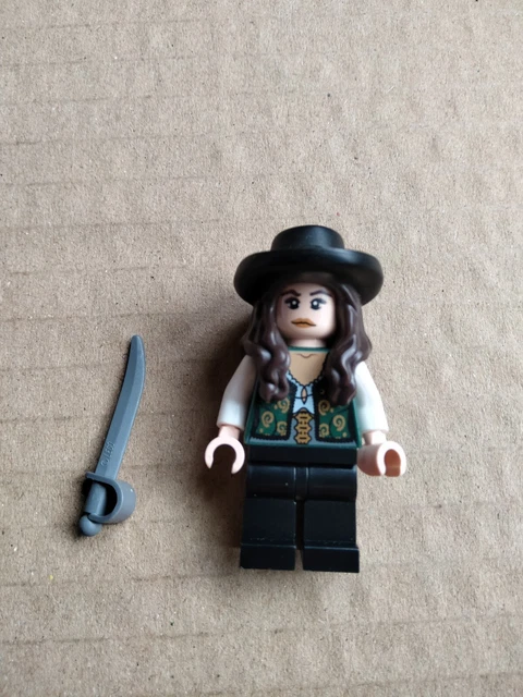 LEGO MINIFIGURE: ANGELICA / Pirates of the Caribbean (poc006) 4195 £35. ...
