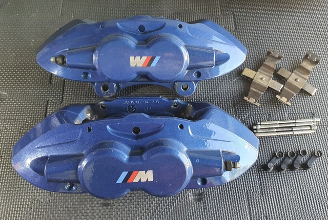 BMW M PERFORMANCE front Brembo brake calipers 340mm F30 F20 M135i E90 ...