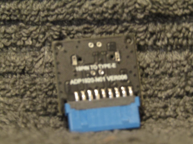 EZDIY-FAB USB 3.0 (3.1 Gen 2) Internal (19-Pin) Header to USB 3.1/3.2 ...