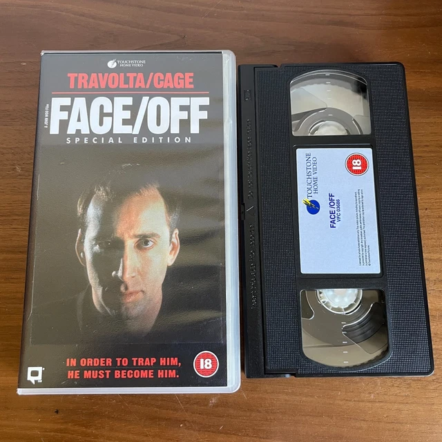 FACE OFF - VHS Video Tape - Special Edition - John Travolta, Nicholas ...