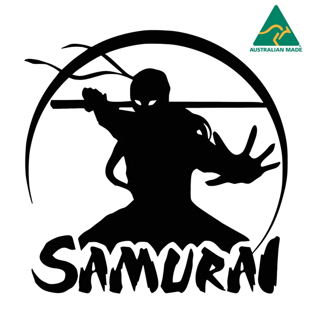 SAMURAI JDM VINYL Decal Sticker 15 cm x 15 cm $5.95 - PicClick AU