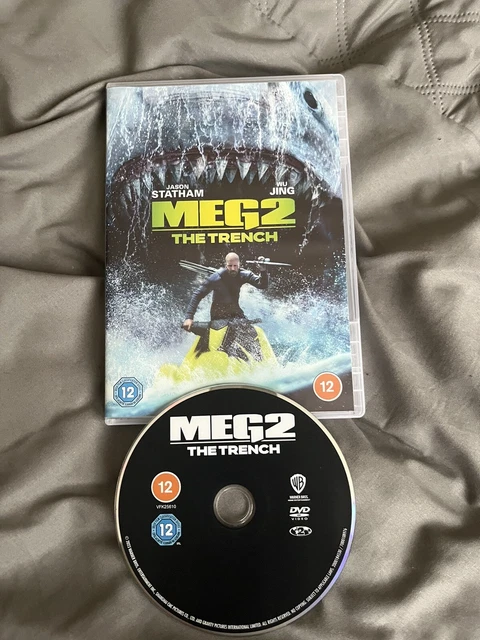 MEG 2: THE Trench (DVD 2023) Jason Statham/Sienna Guillory/Cliff Curtis ...